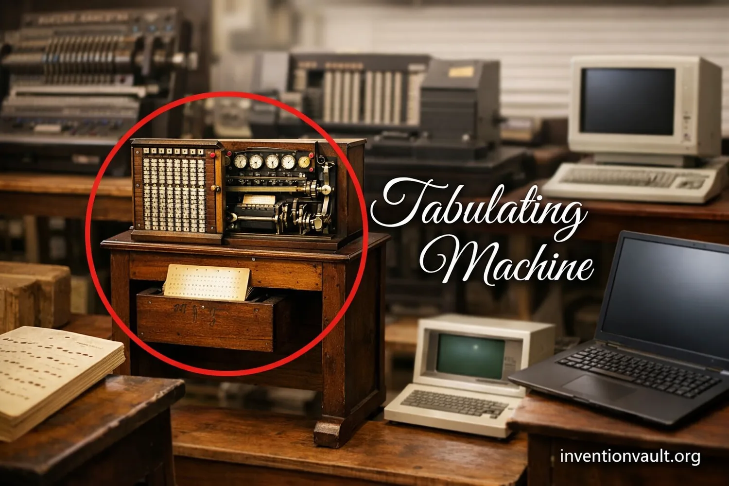 Invention of Tabulating Machine: First Data Processing System